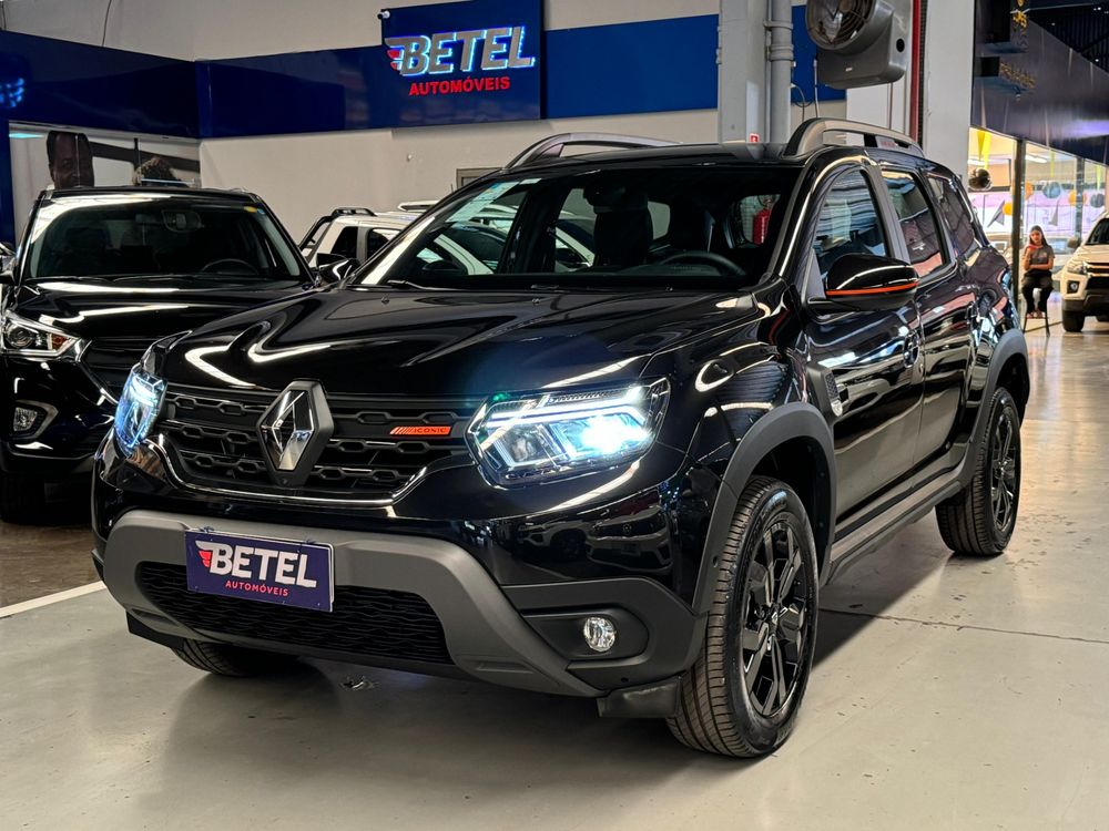 Renault DUSTER Iconic Plus 1.3 TB 16V Flex Aut. Flex 4 portas, câmbio ...