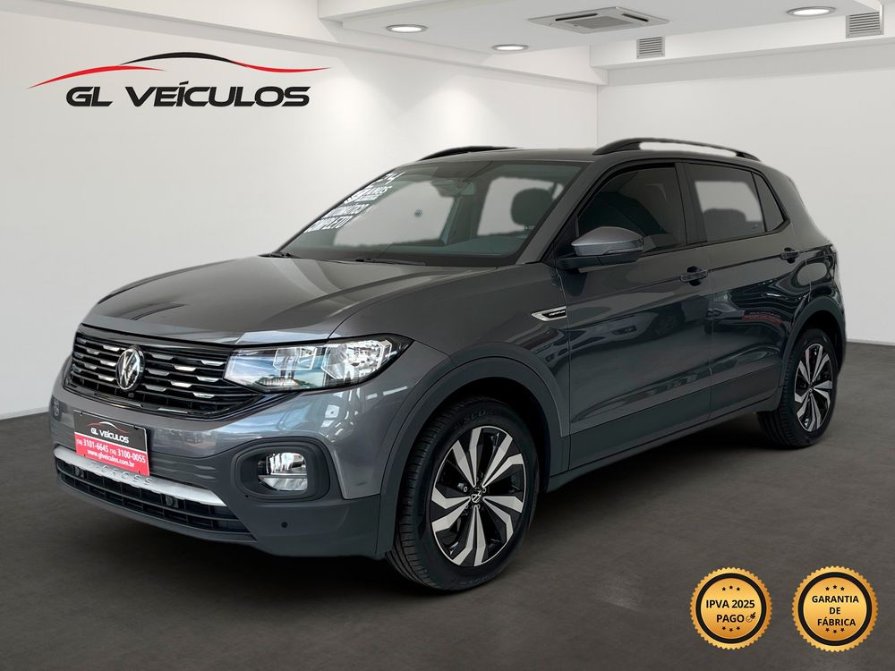 VolksWagen T-Cross Comfortline 1.0 TSI Flex 5p Aut. Flex 4 portas ...