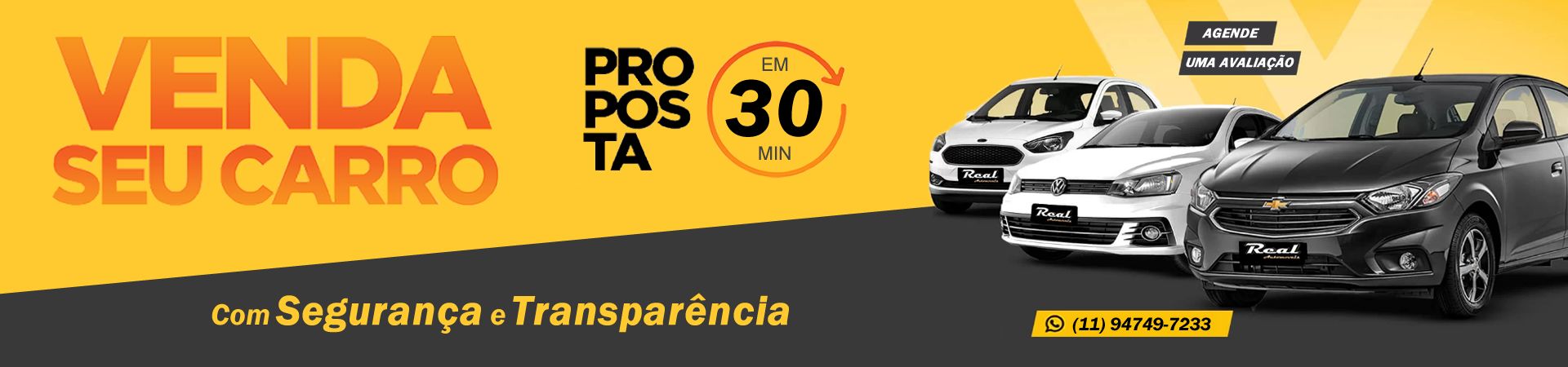 Carros usados, seminovos em São Paulo - Compra e venda - Real Automóveis