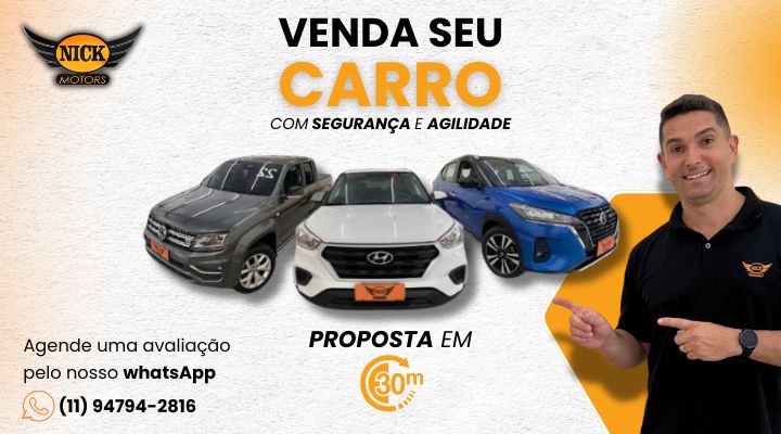 Carros usados, seminovos em São Paulo - Compra e venda - NICK MOTORS