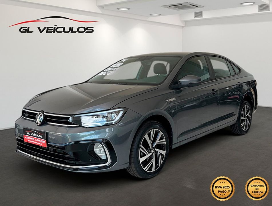 VolksWagen VIRTUS Highline 200 TSI 1.0 Flex 12V Aut Flex 4 portas ...